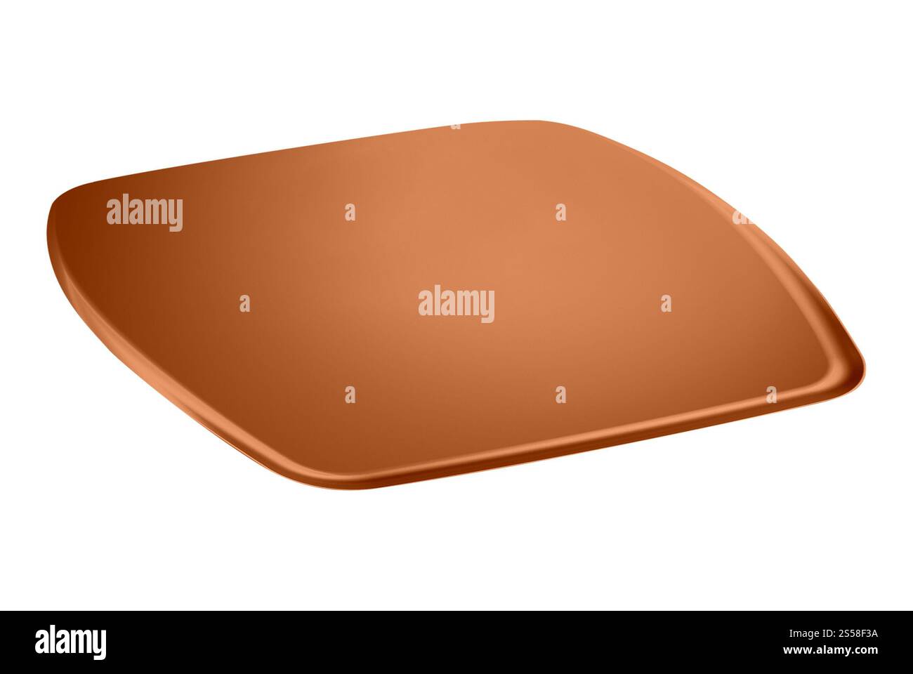 Empty plastic tray isolated on white Stock Photo - Alamy