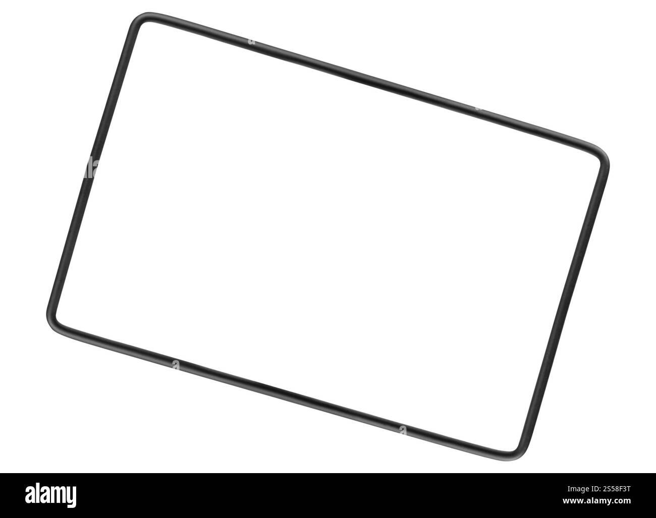 Metal frame mirror Cut Out Stock Images & Pictures - Alamy