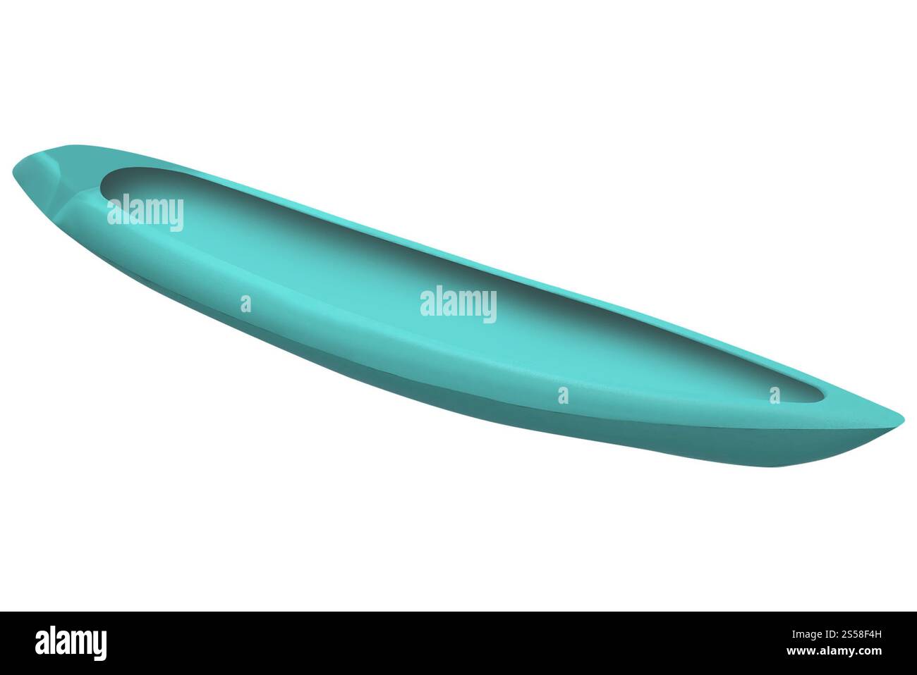 plastic kayak isolated on white Stock Photo - Alamy