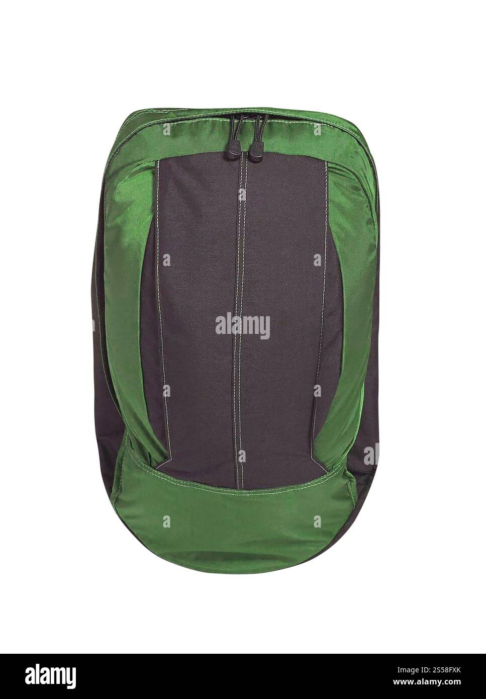 green backpack isolated on white Stock Photo - Alamy