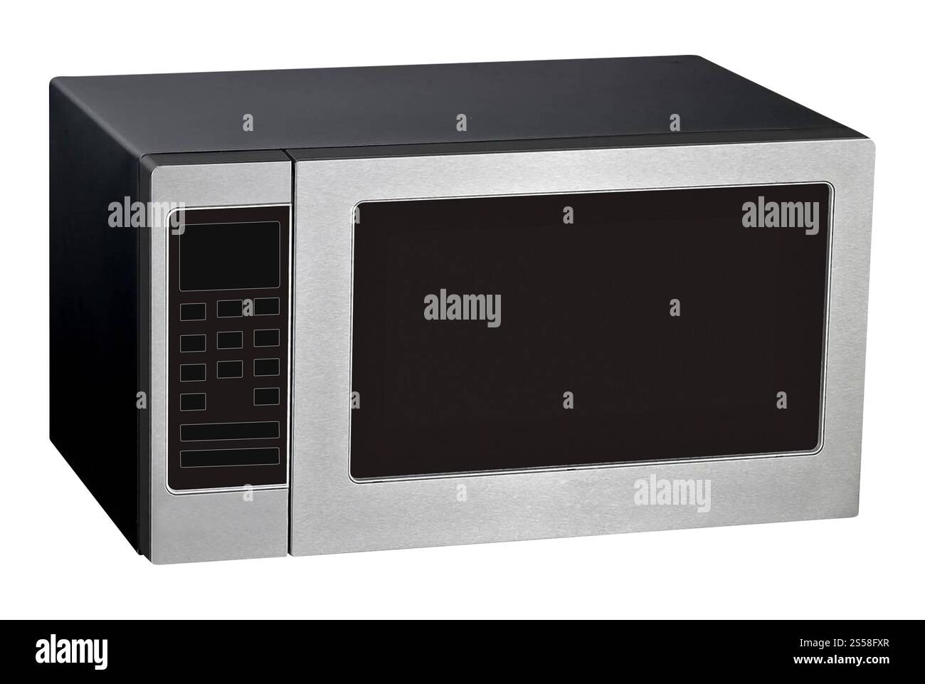 Microwave stove isolated Stock Photo - Alamy