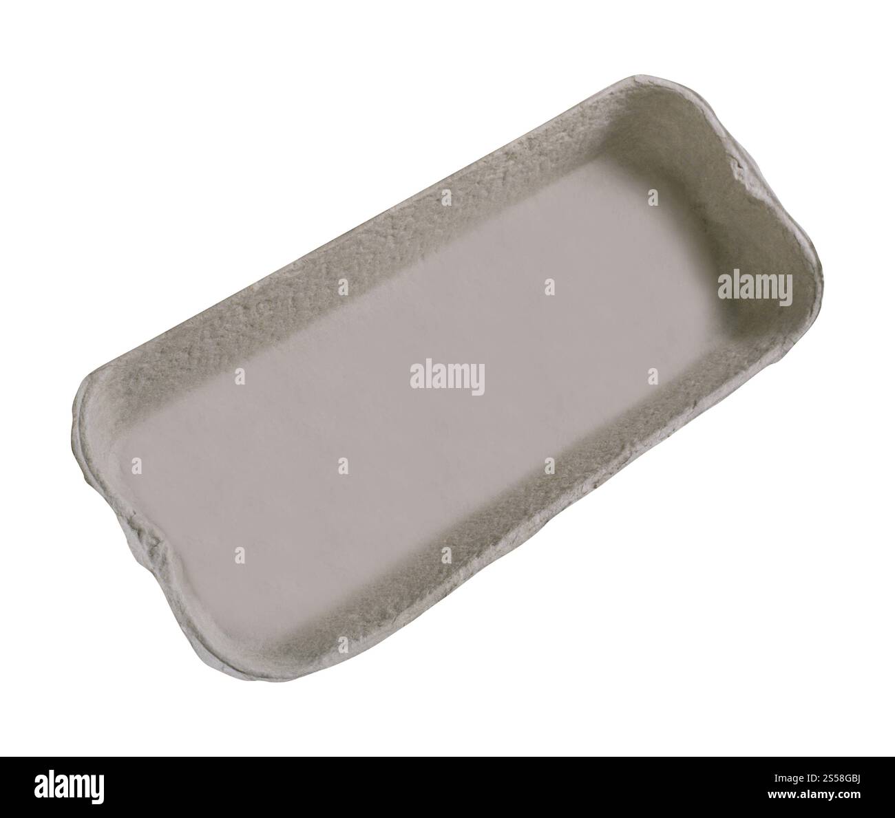 Empty egg box isolated Stock Photo - Alamy