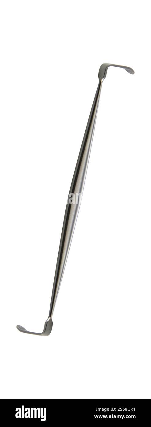 Dental instrument isolated on white background Stock Photo - Alamy