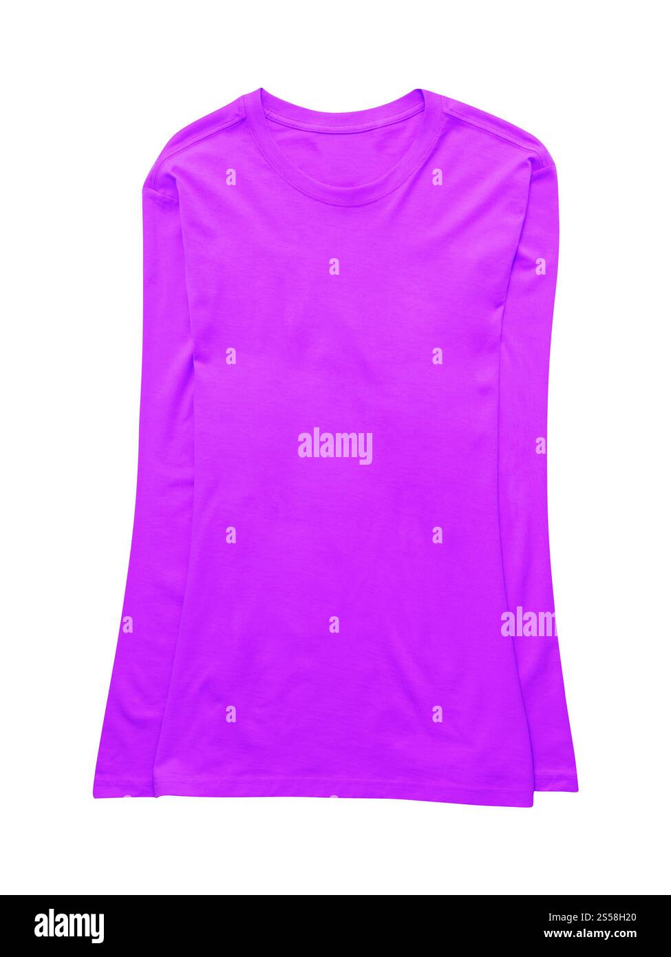 Violet sport sweatshirt isolated on white Stock Photo - Alamy