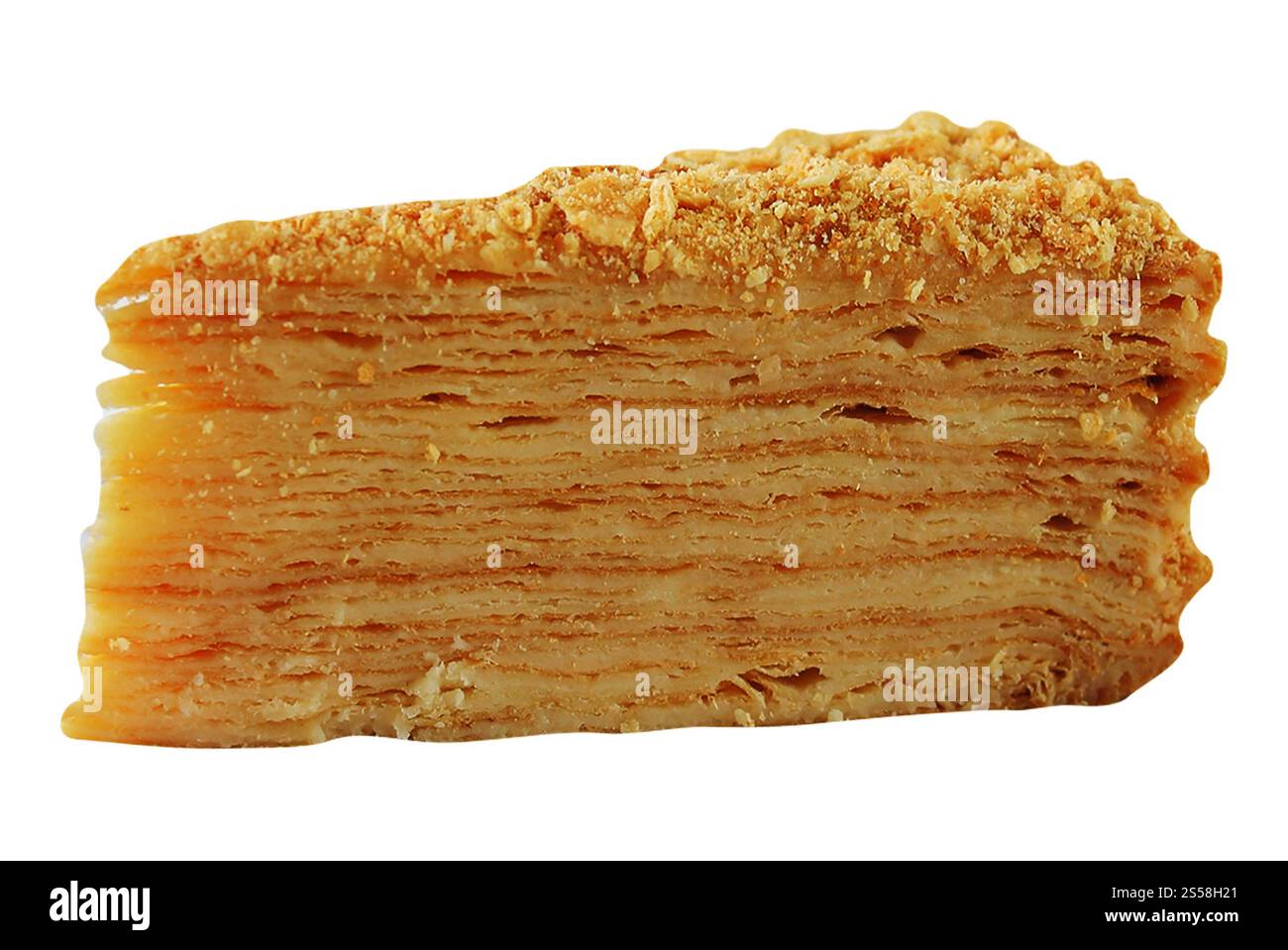 Napoleon cake slice hi-res stock photography and images - Alamy