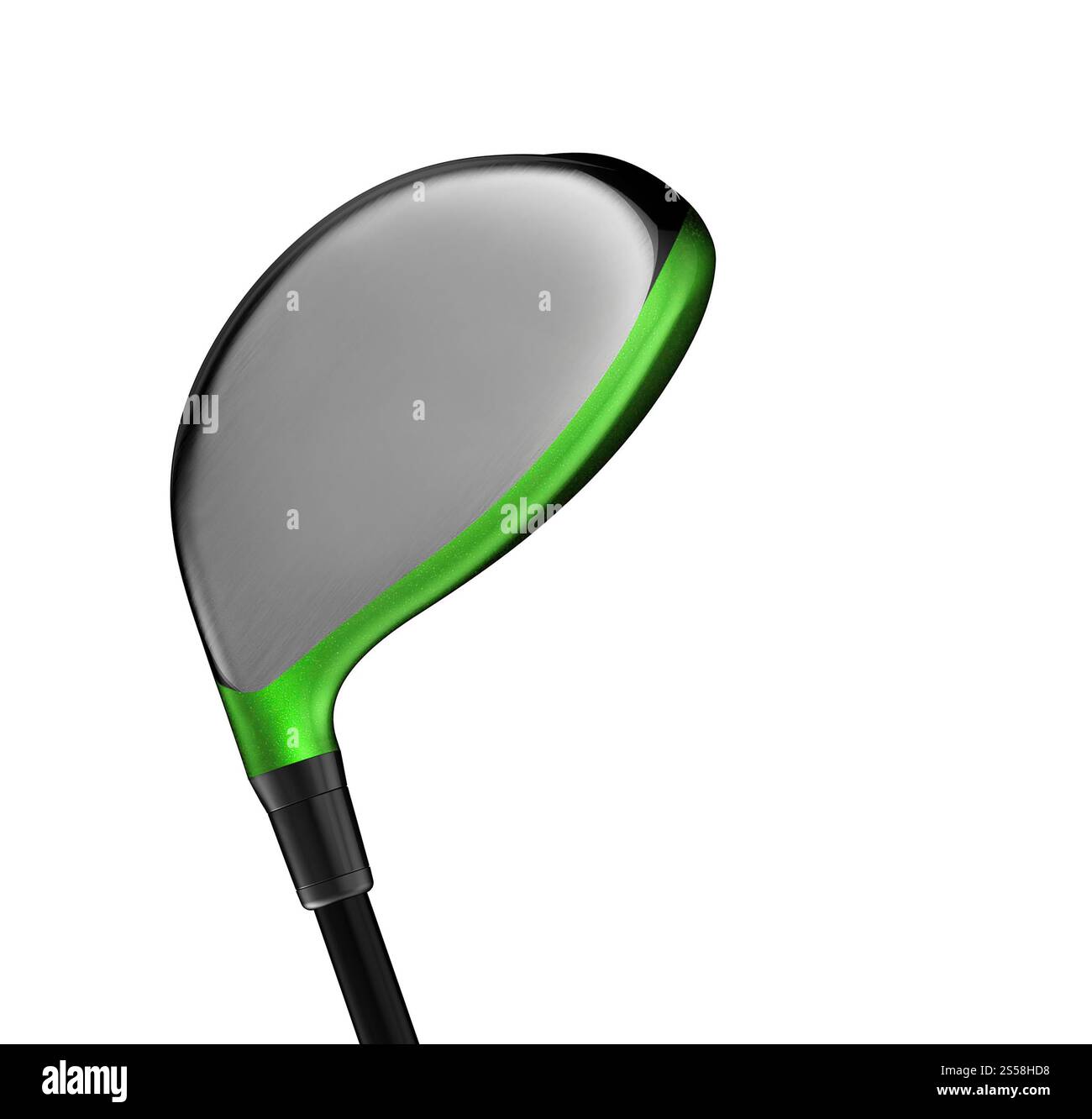 Modern golf club isolated on white. Modern golf club isolated Stock ...