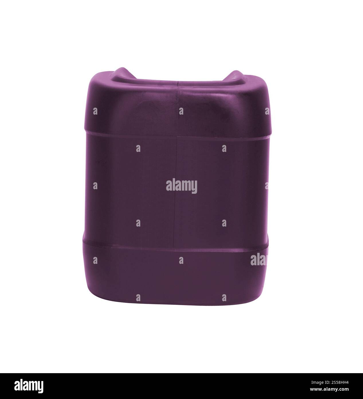 plastic gallon, jerry can isolated on a white background. plastic ...