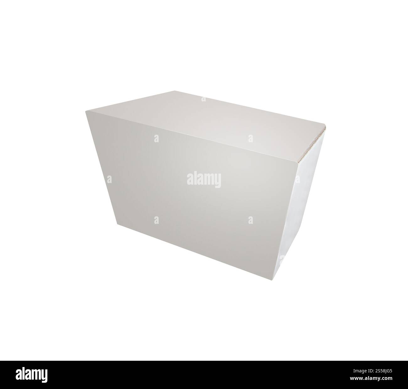 box isolated on a white background. box on white background Stock Photo ...
