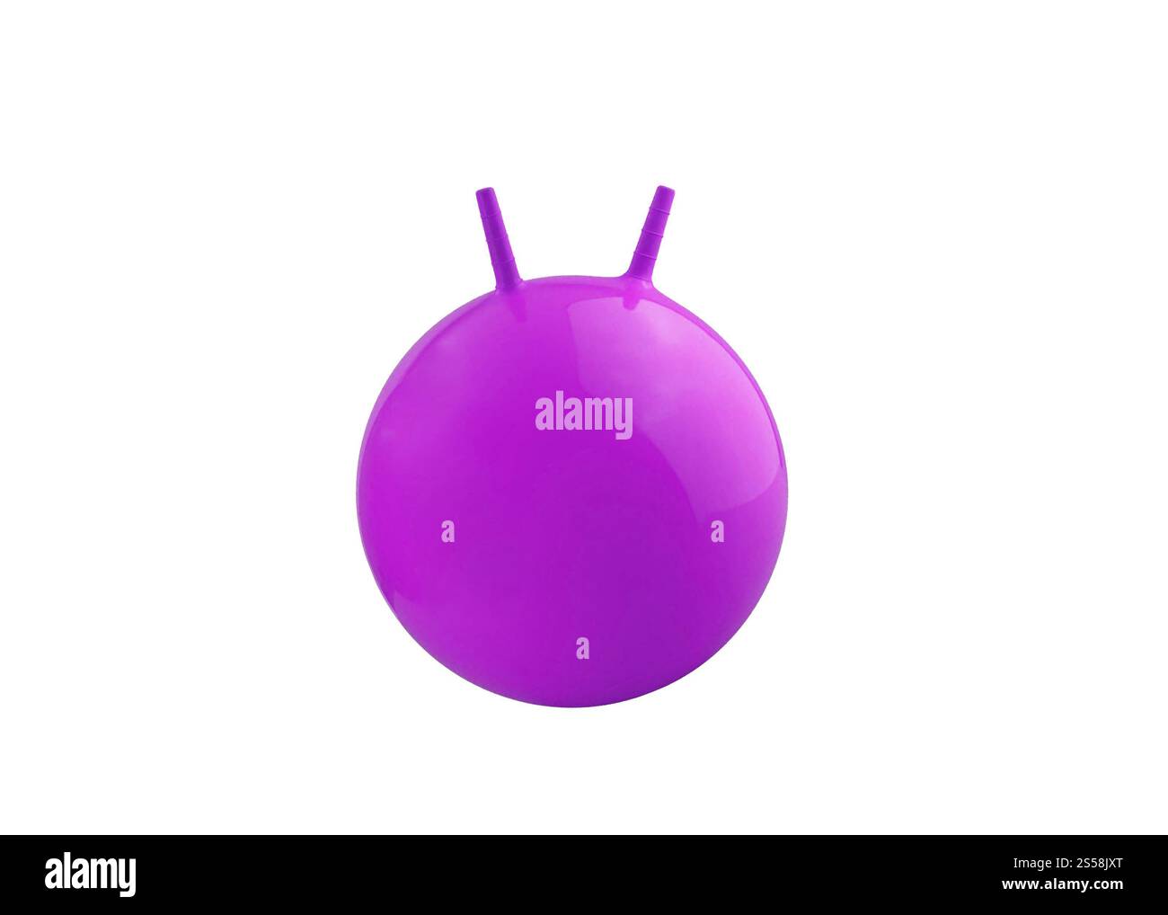 rubber jumping ball isolated on white. rubber jumping ball Stock Photo ...