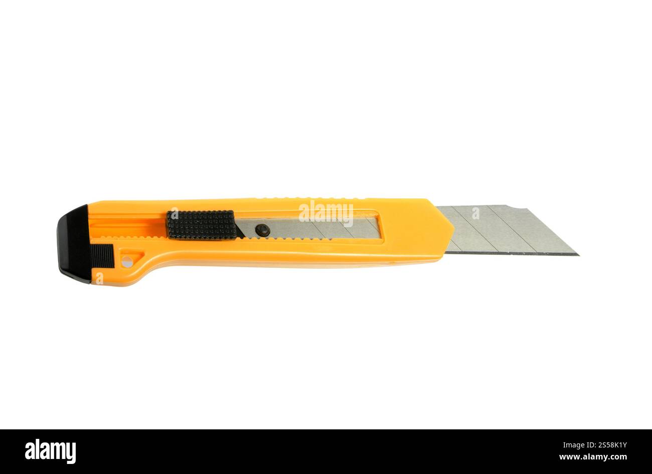 Box cutter knife isolated on white background. Box cutter knife ...