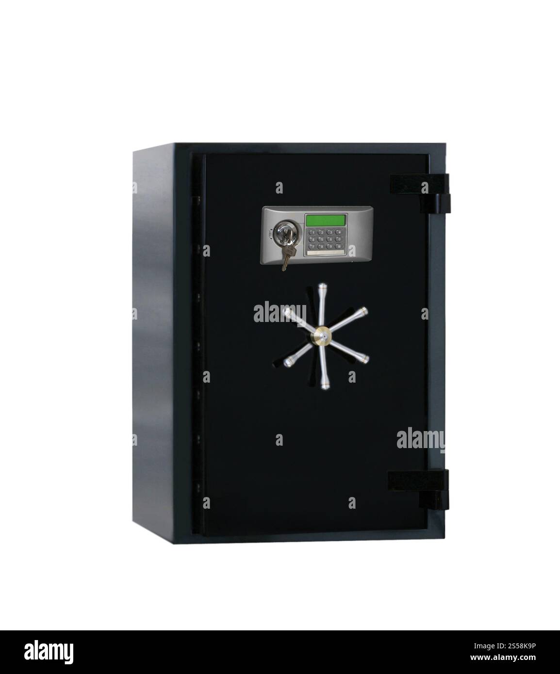 Bank safe isolated on white background. Bank safe isolated on white ...