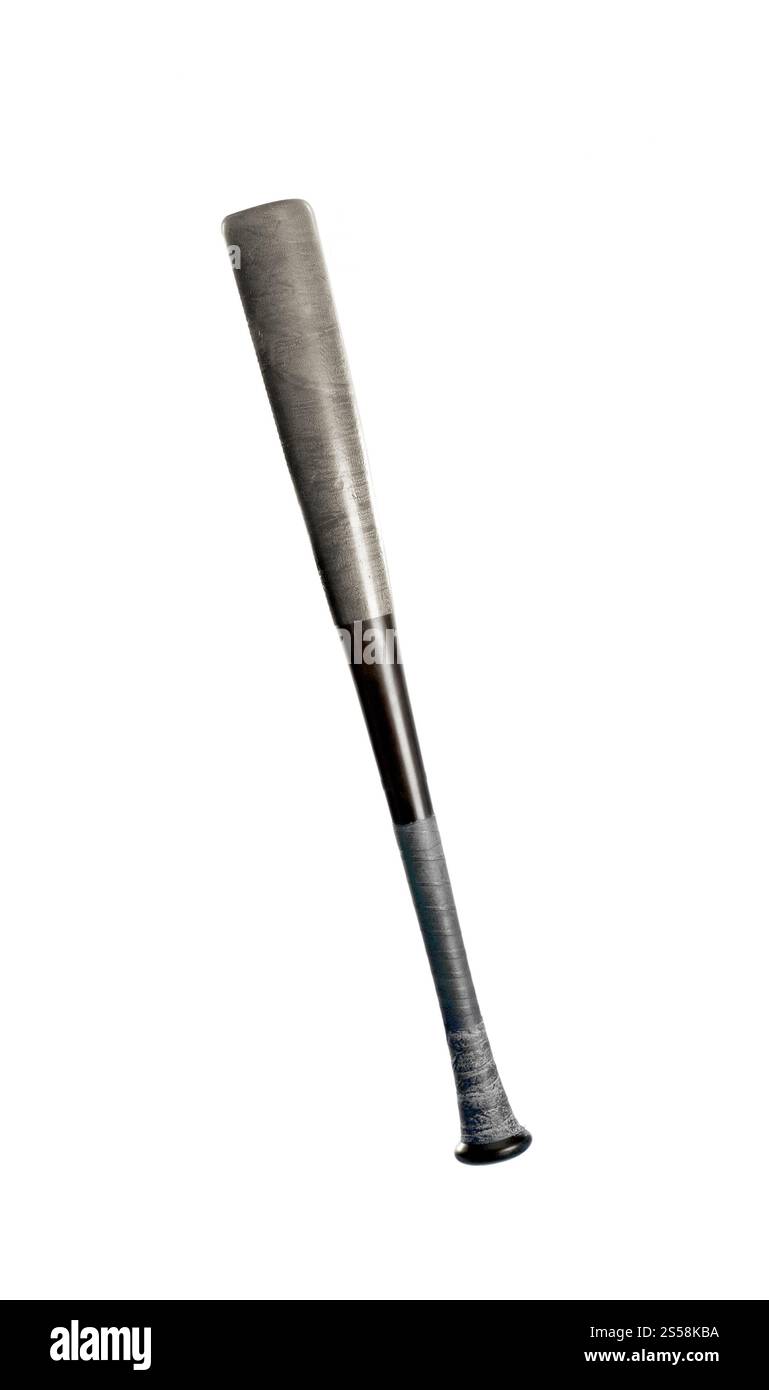 Aluminum baseball bat isolated on white. Aluminum baseball bat Stock ...