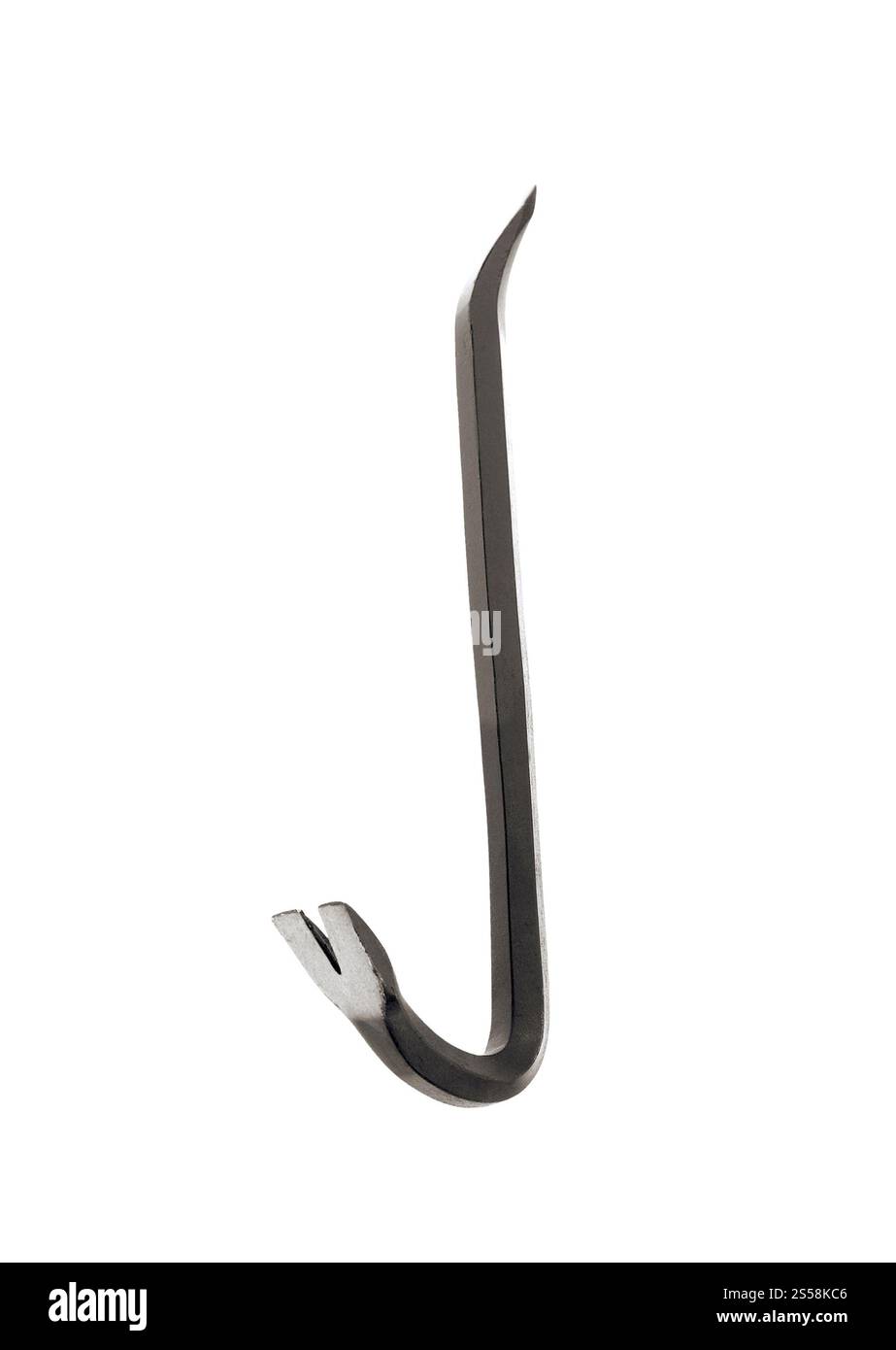 Crowbar on white isolated on a white background. Crowbar on white Stock ...