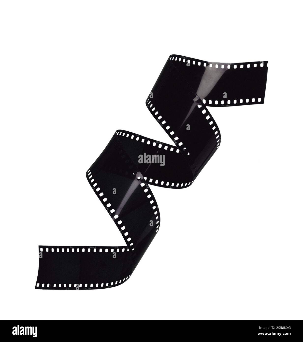 film strip isolated on a white background. film strip Stock Photo - Alamy