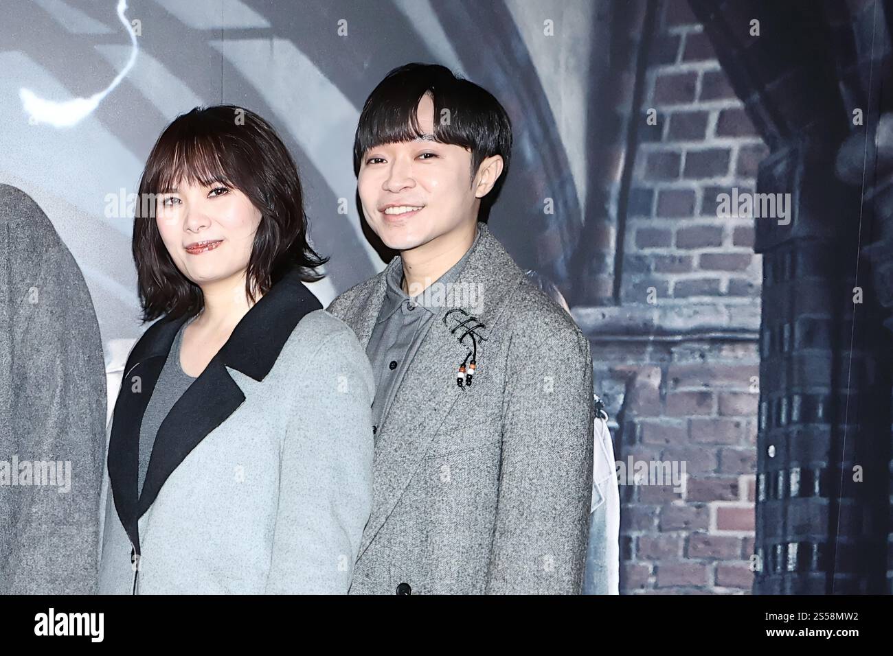 Taiwanese indie band Sodagreen attends an activity in Taipei City ...