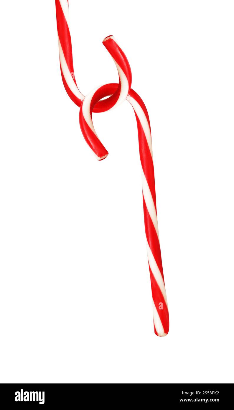 lollipop canes isolated on white background. lollipop canes isolated ...