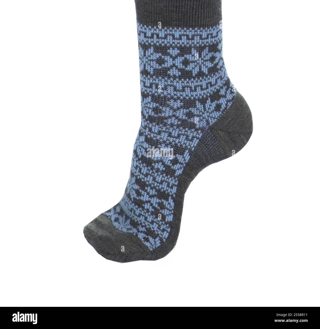 feet with socks isolated on white background. feet with socks Stock ...