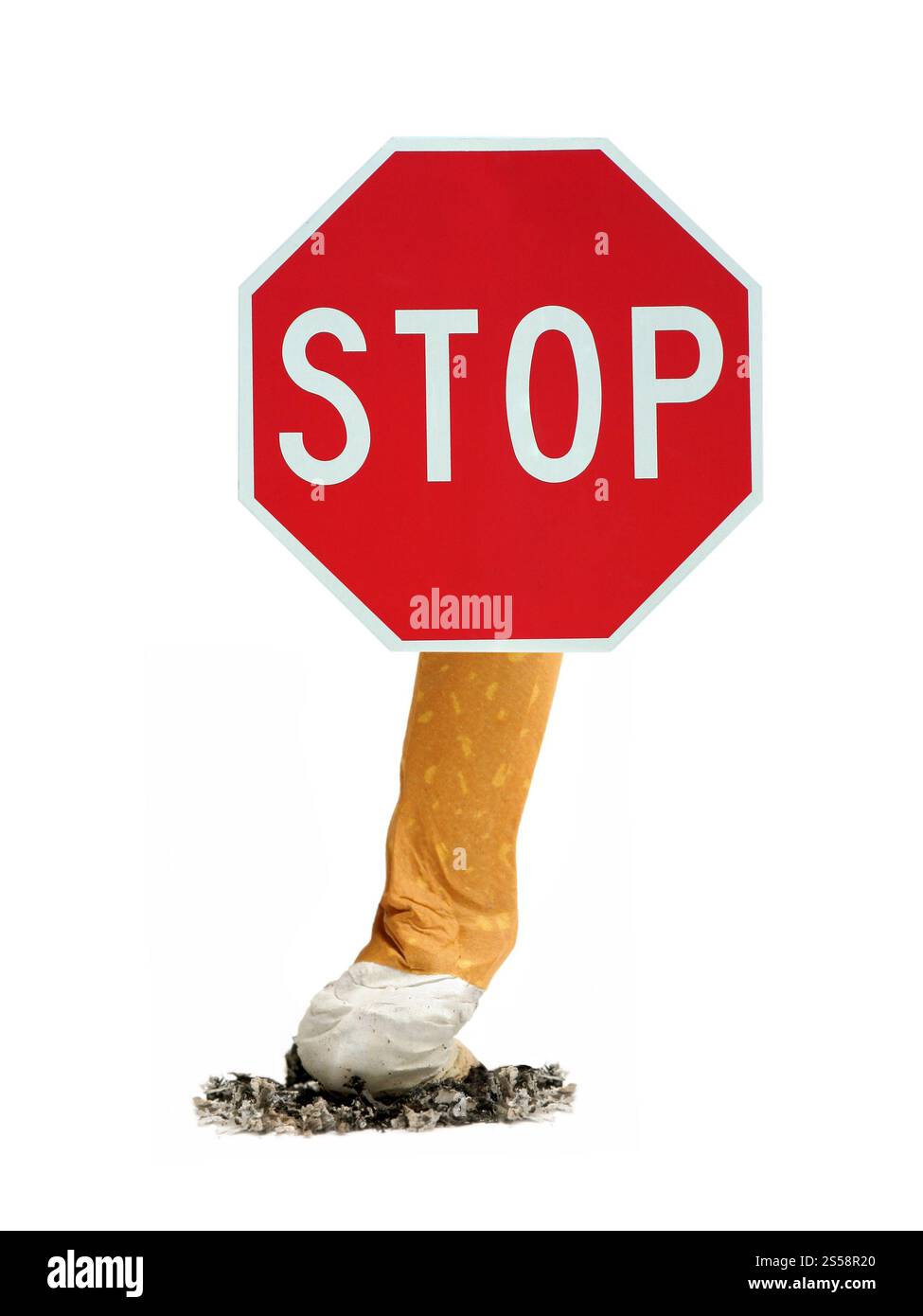 stop smoking sign isolated on white background. stop smoking sign Stock ...
