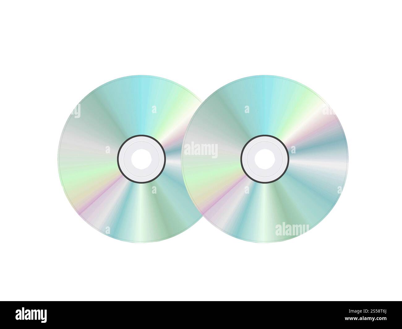 Cd disc isolated on white background. Cd disc on white background Stock ...