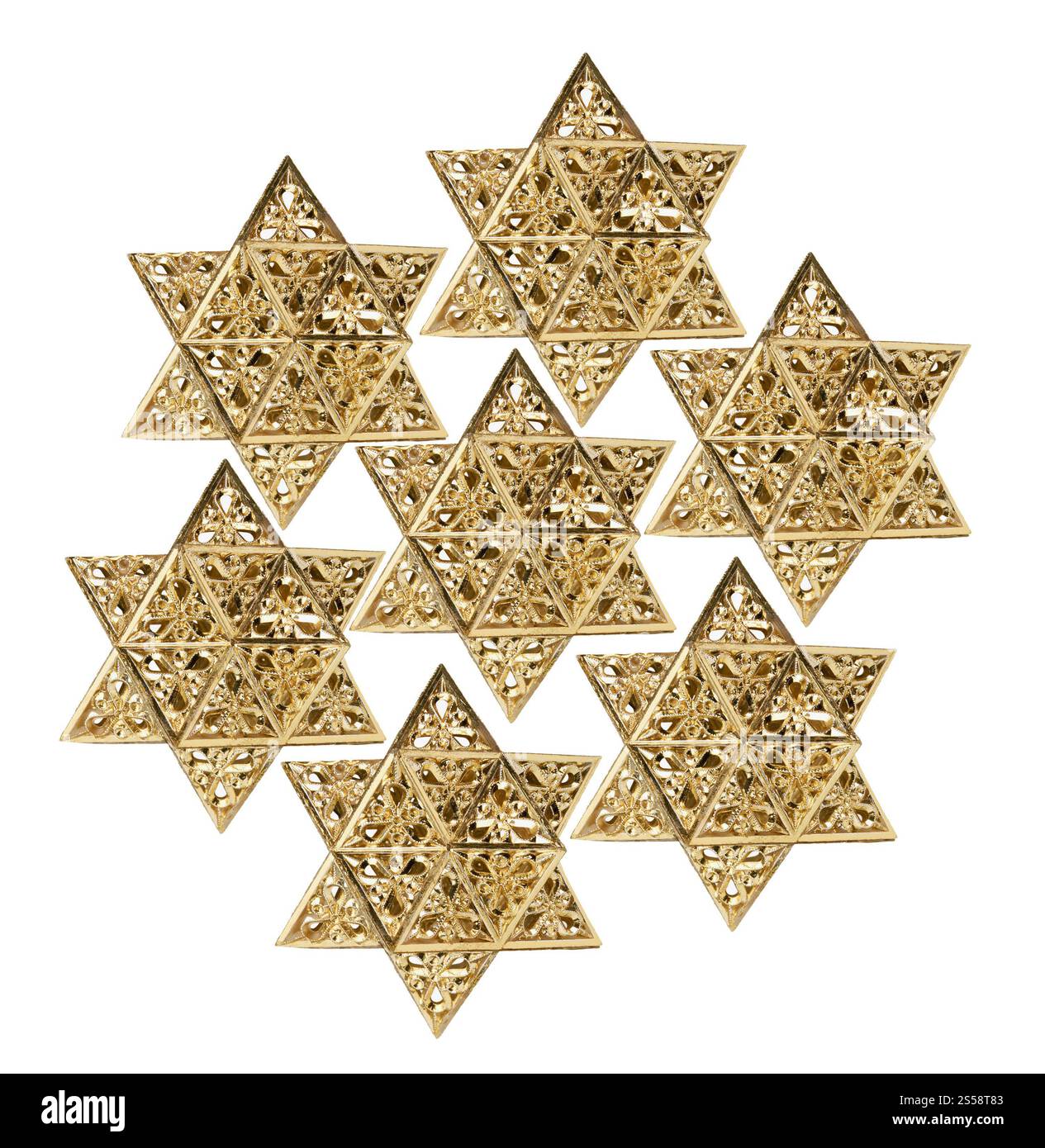 golden stars isolated on white background. golden stars Stock Photo - Alamy