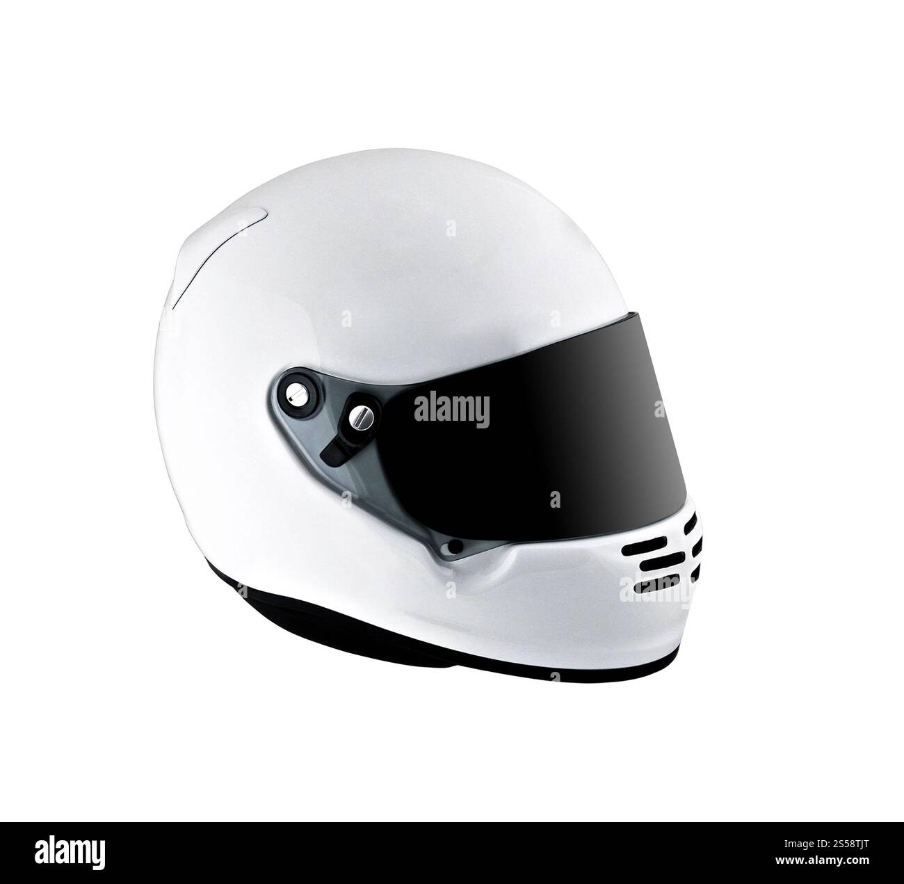motorcycle helmet over white background, studio isolated. motorcycle ...