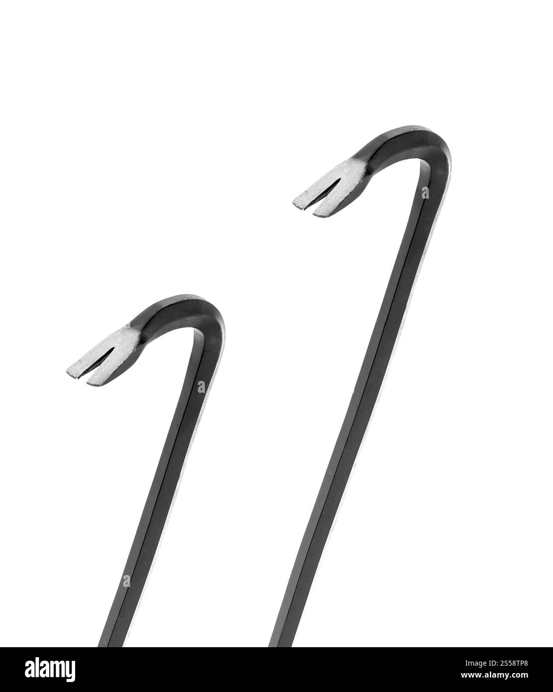 Crowbars isolated on white background. Crowbars isolated on white Stock ...