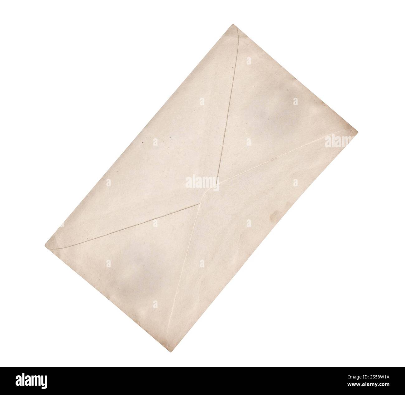 Old envelope isolated on a white. Old envelope isolated Stock Photo - Alamy