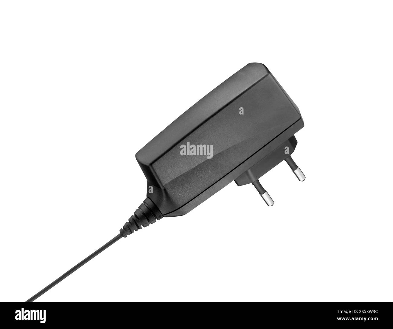 AC/DC adapter isolated on white background. AC/DC adapter isolated ...