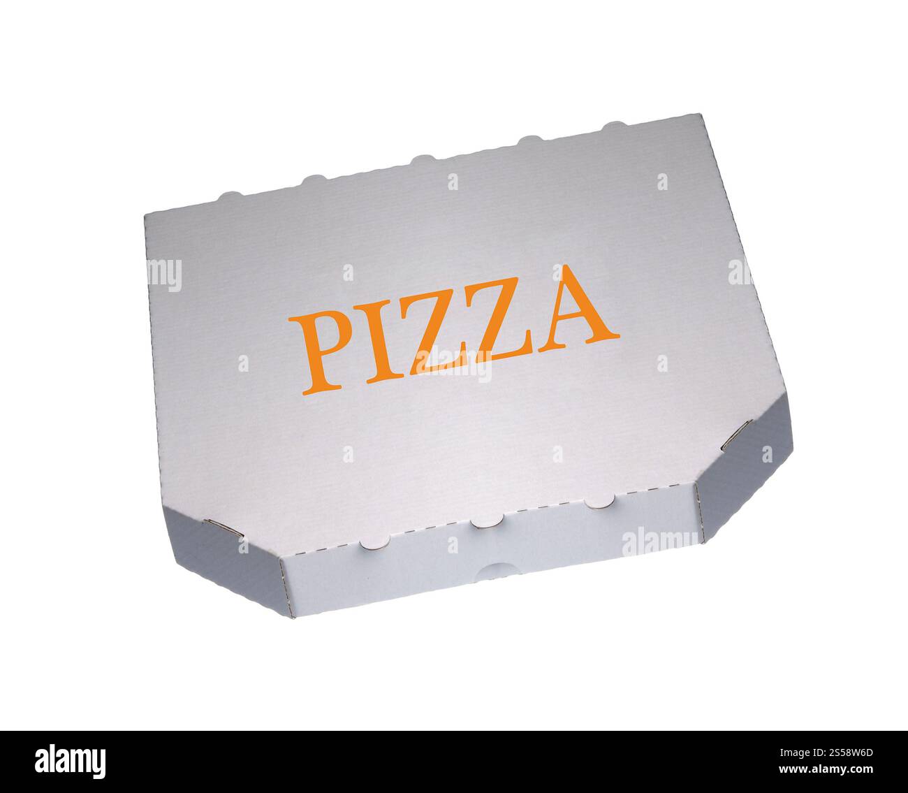 Box tasty pizza on Cut Out Stock Images & Pictures - Alamy