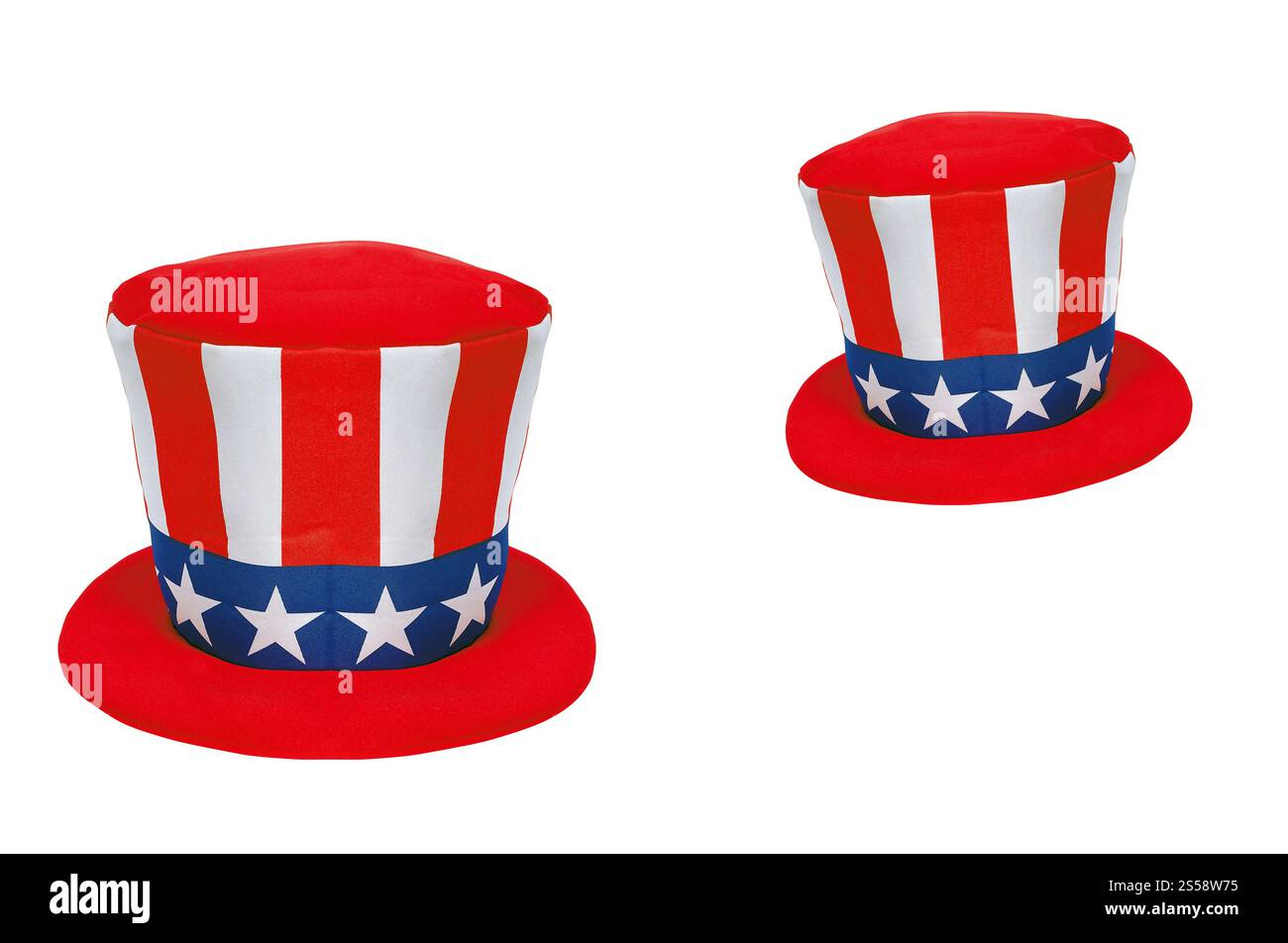 American hat symbol isolated on white background. American hat symbol ...