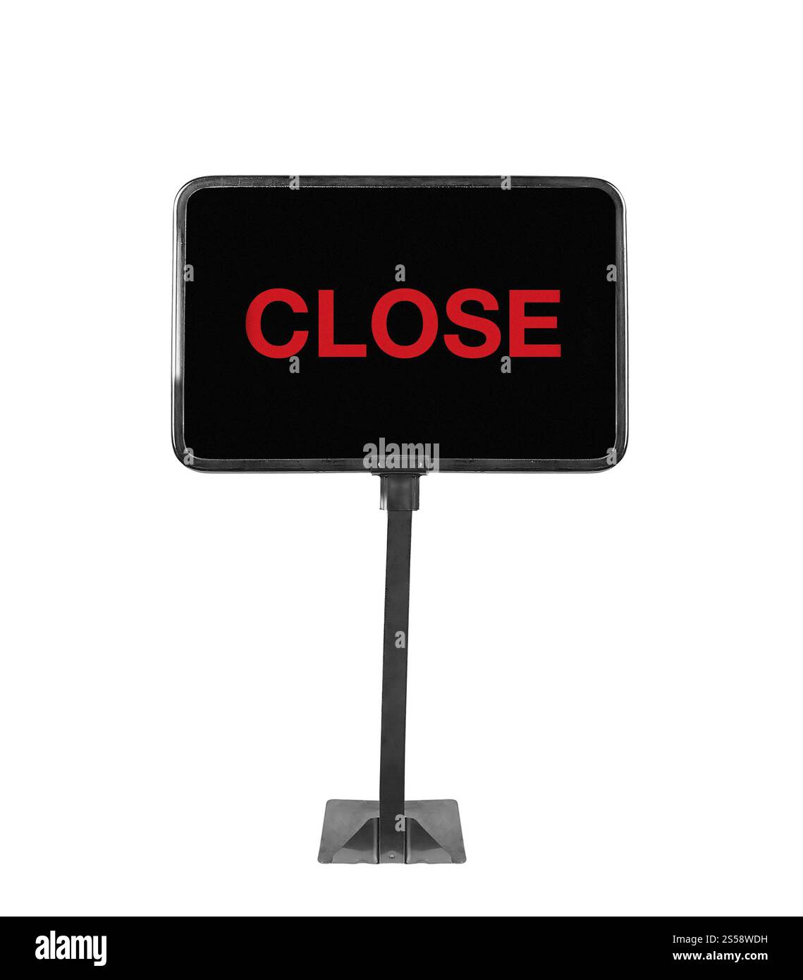 shop sign closed isolated on white background. shop sign closed on ...