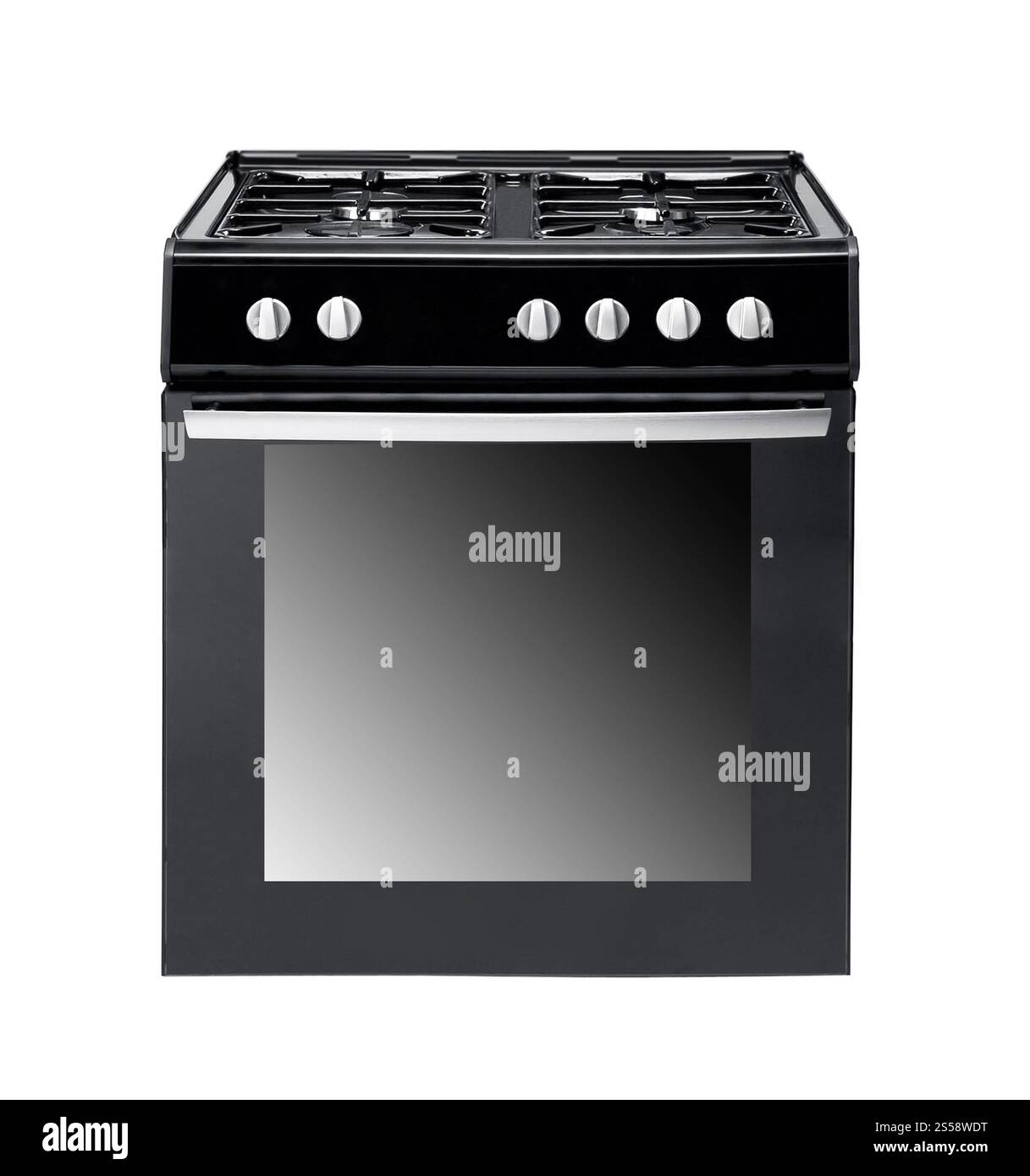 gas cooker over the white background. gas cooker Stock Photo - Alamy