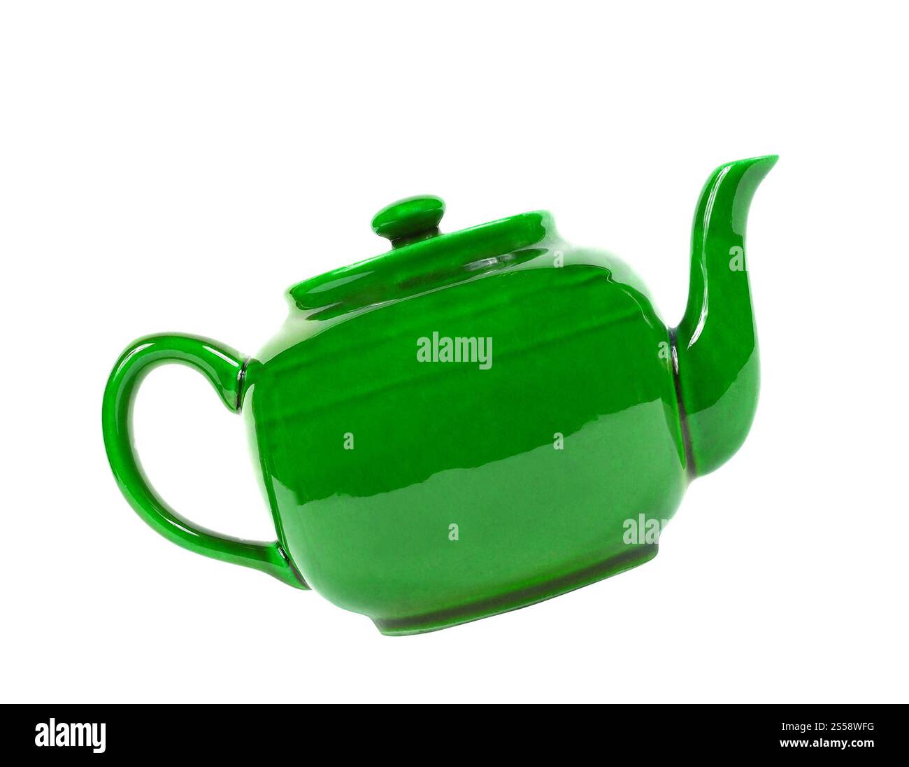 tea pot isolated on white background. tea pot isolated Stock Photo - Alamy