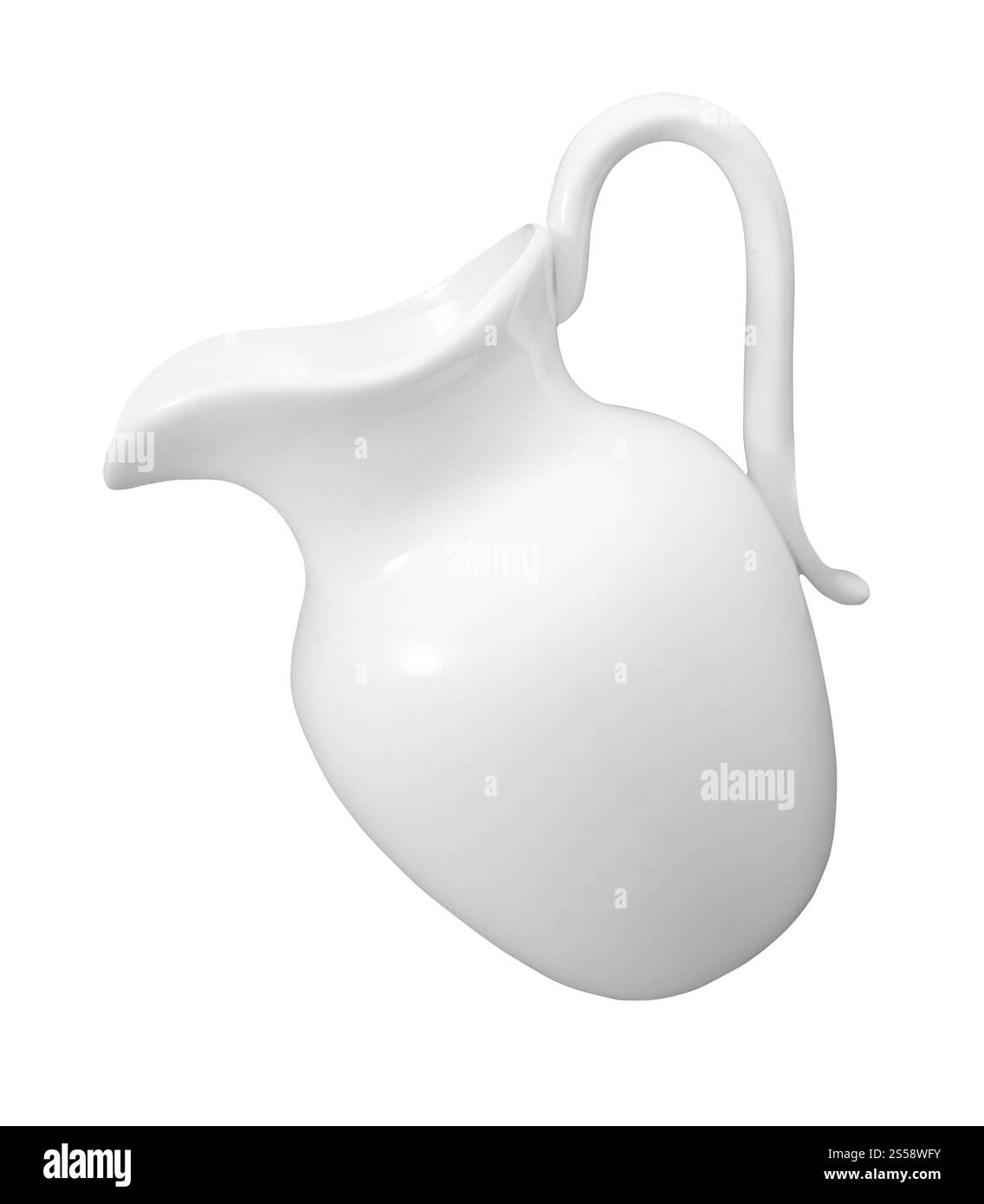 milk jar isolated on white background. milk jar isolated Stock Photo ...