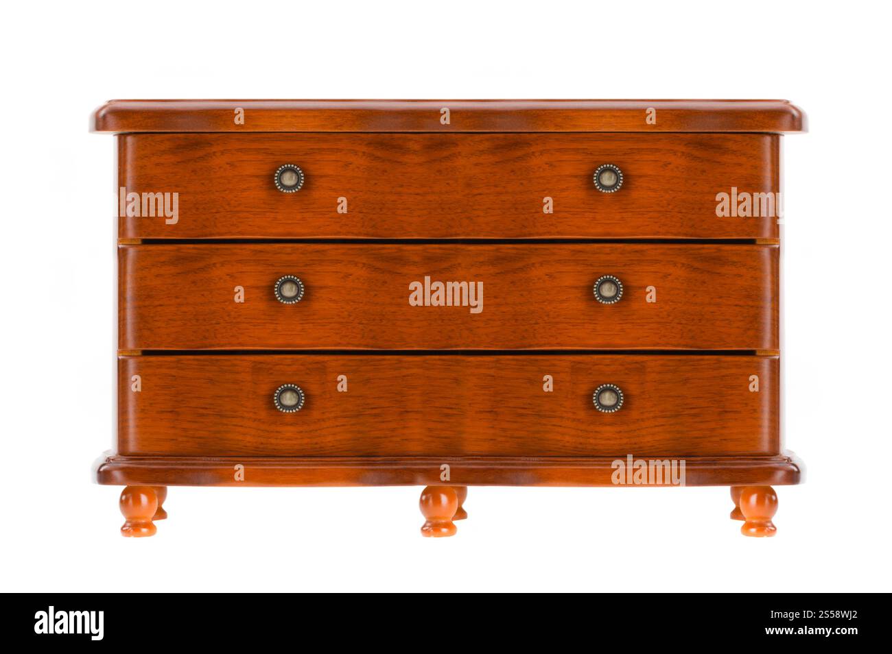 bedside table isolated on white background. bedside table Stock Photo ...