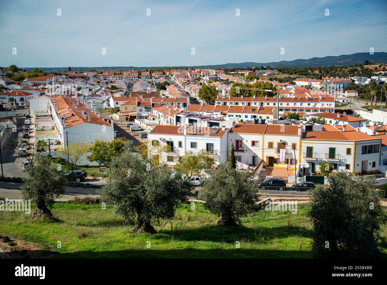 the Town of Redondo in Alentejo in Portugal. Portugal, Redondo, October ...