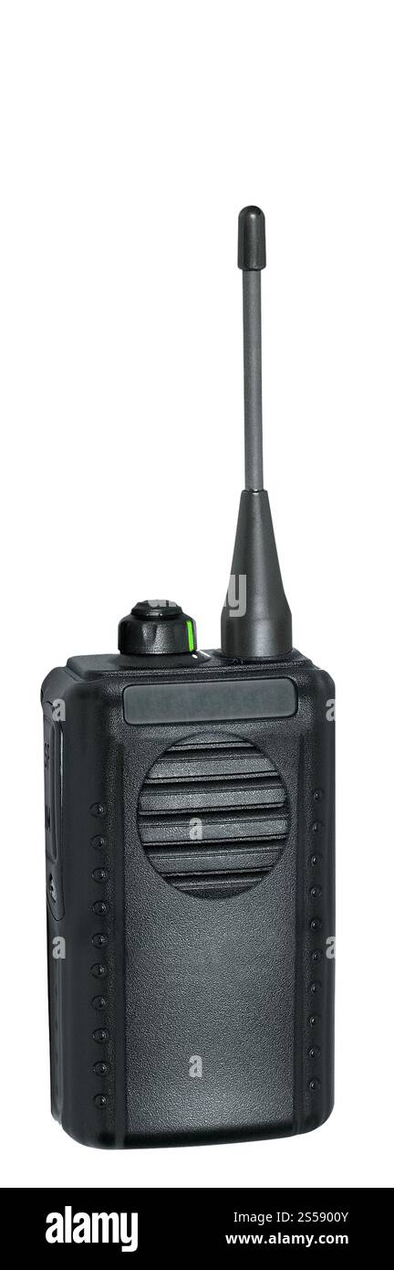 portable radio sets on a white background. portable radio sets Stock ...