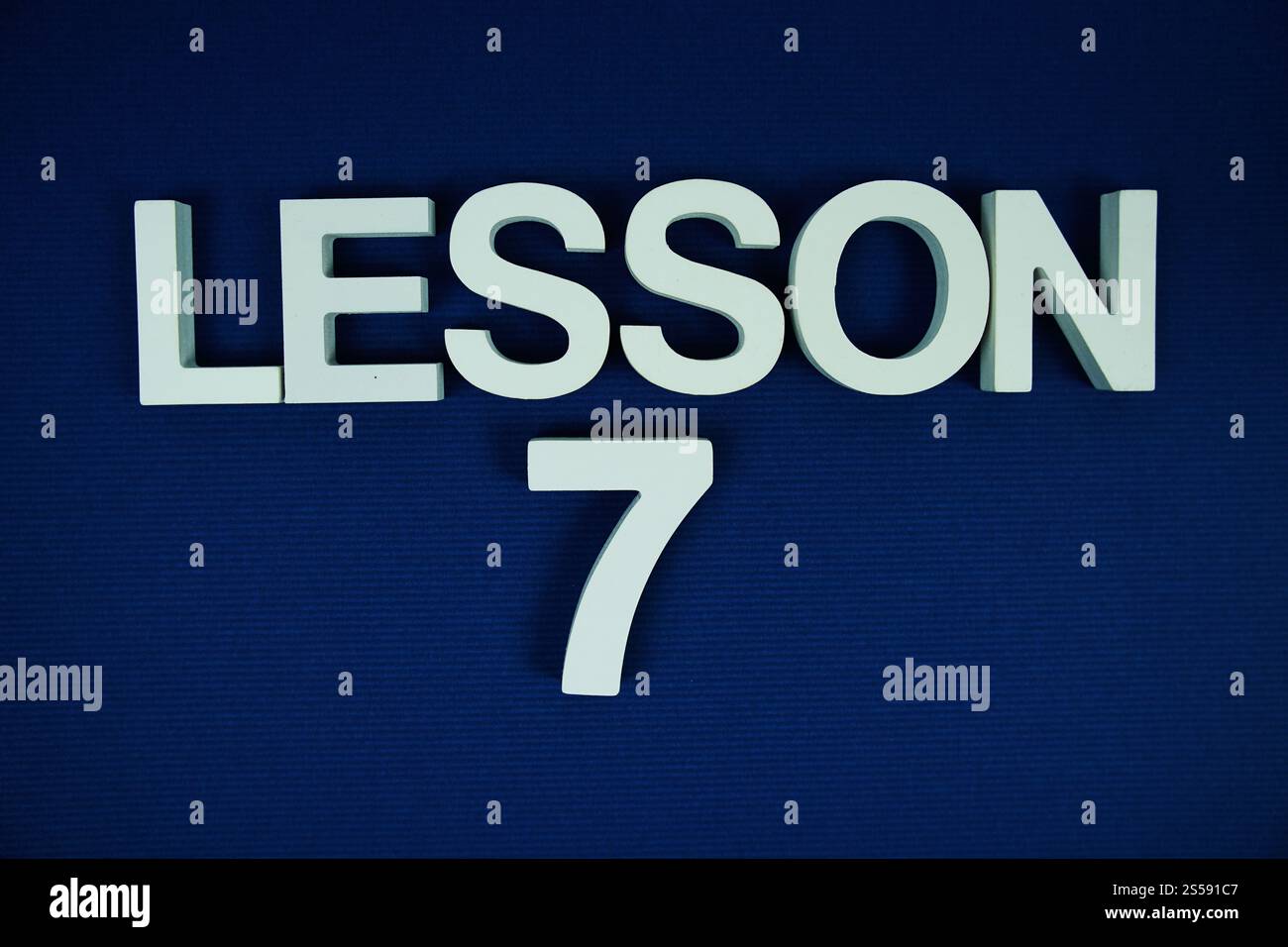 Number 7 worksheet hi-res stock photography and images - Alamy