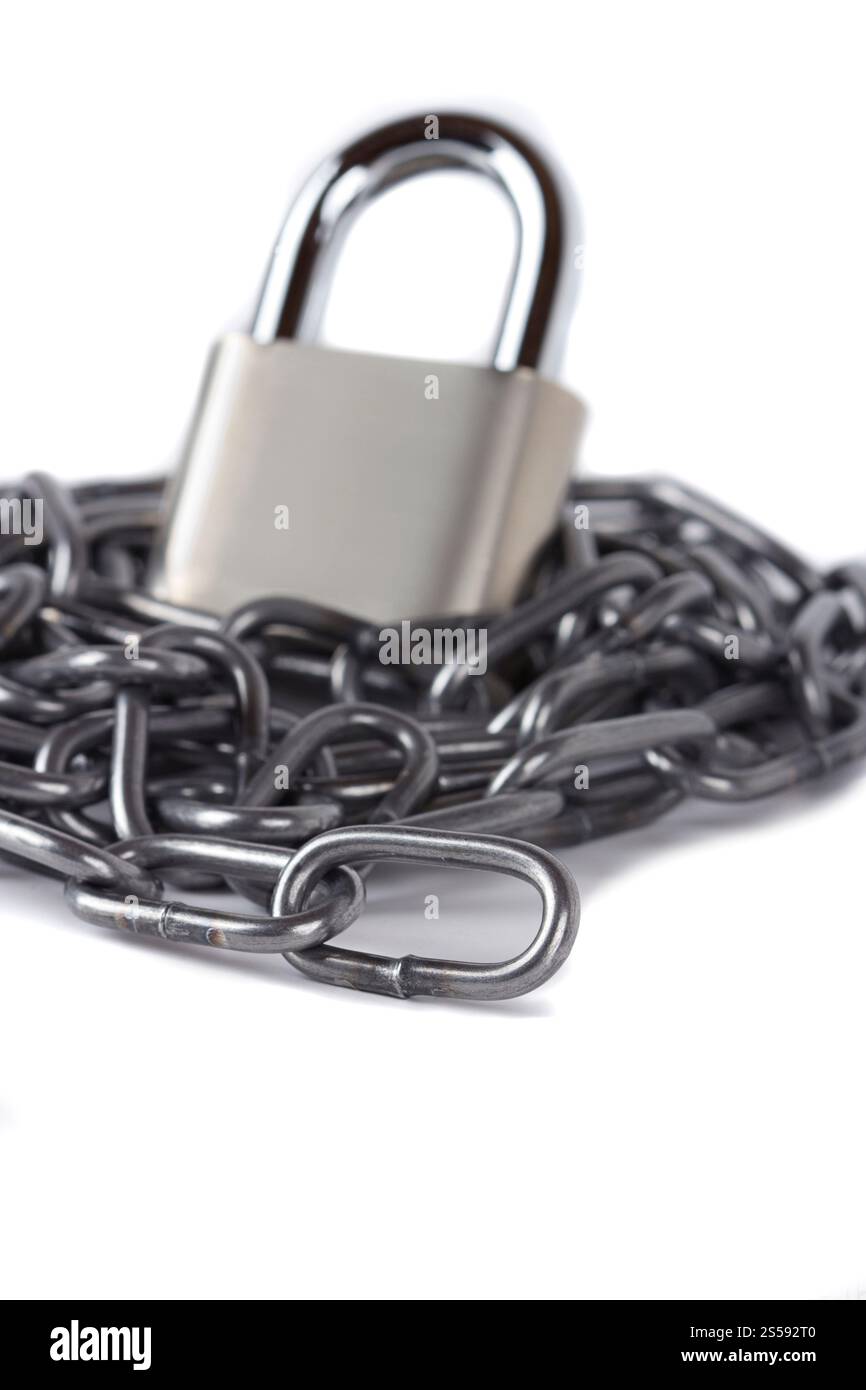 Heavy padlock hi-res stock photography and images - Alamy
