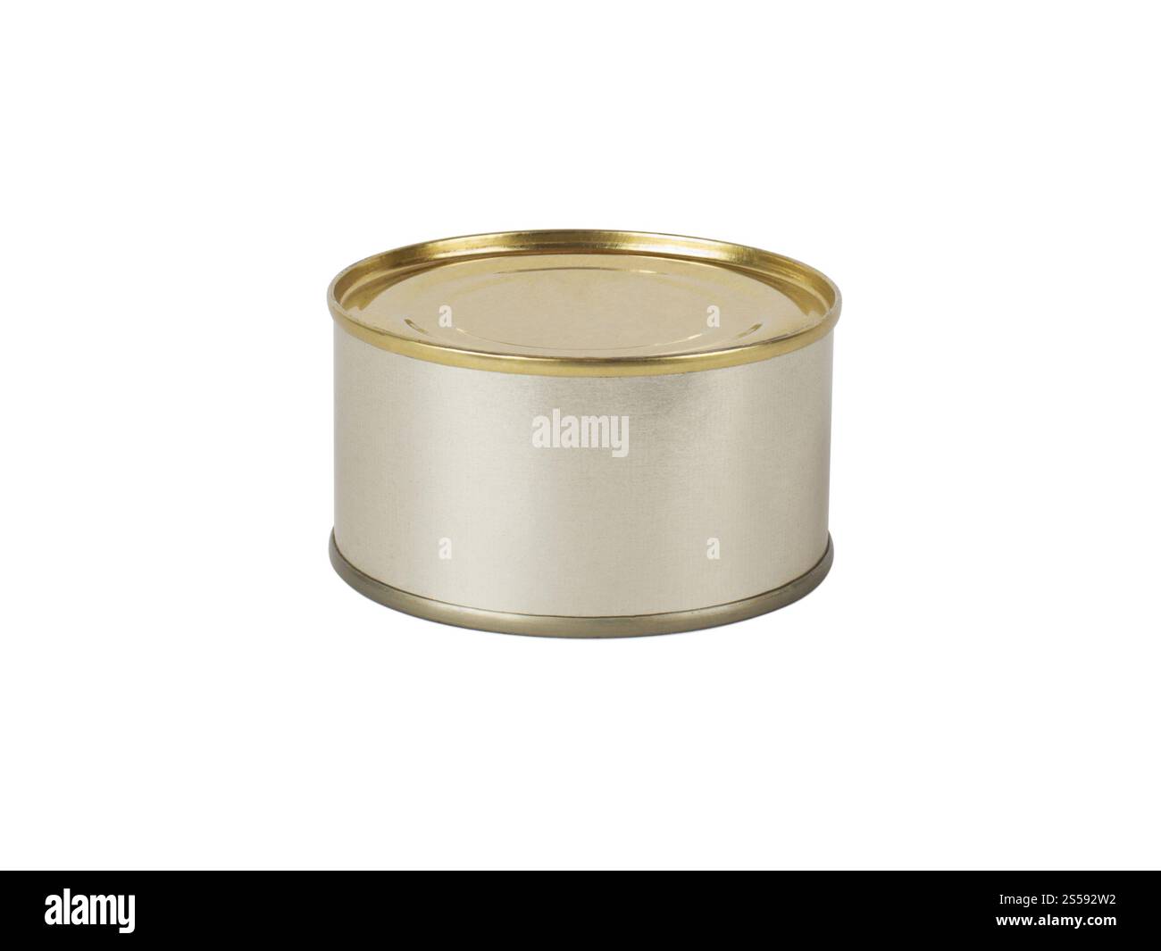 Can closeup white Cut Out Stock Images & Pictures - Alamy