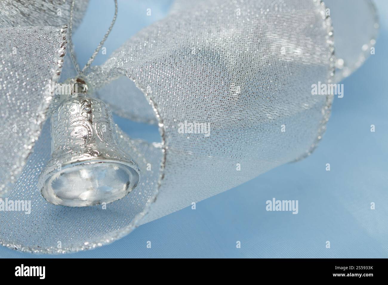 Christmas bell background or texture Stock Photo - Alamy