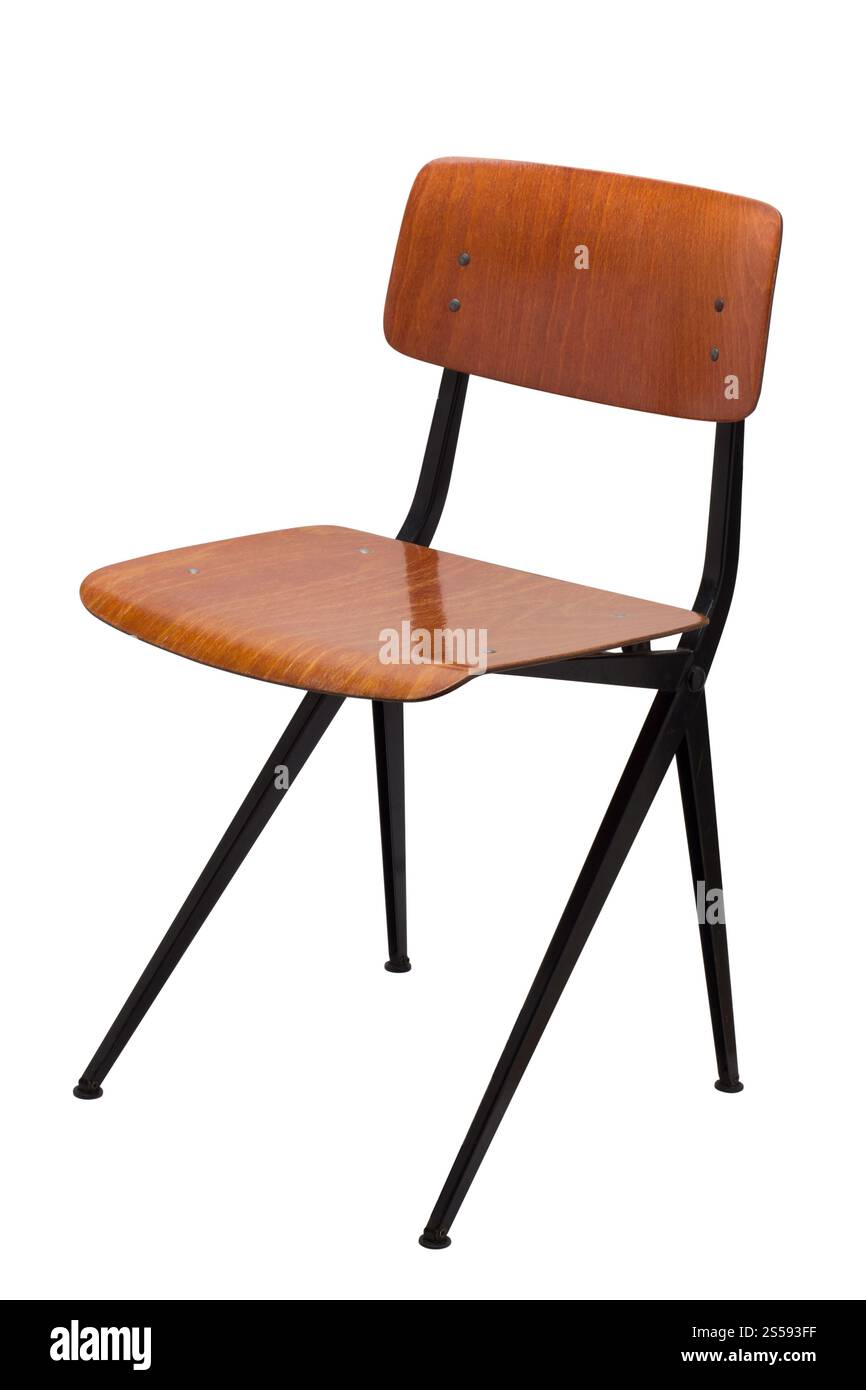 Office Brown chair isolated on white. Office Brown chair Stock Photo ...