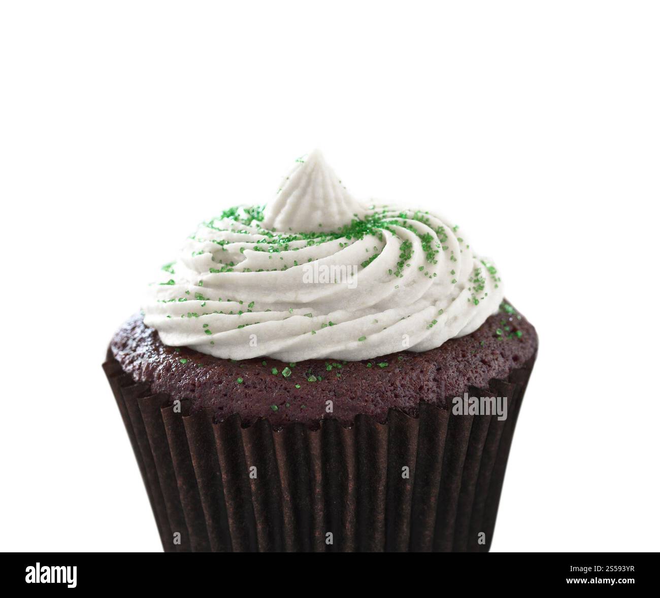 Cupcake isolated on white background. Cupcake Stock Photo - Alamy