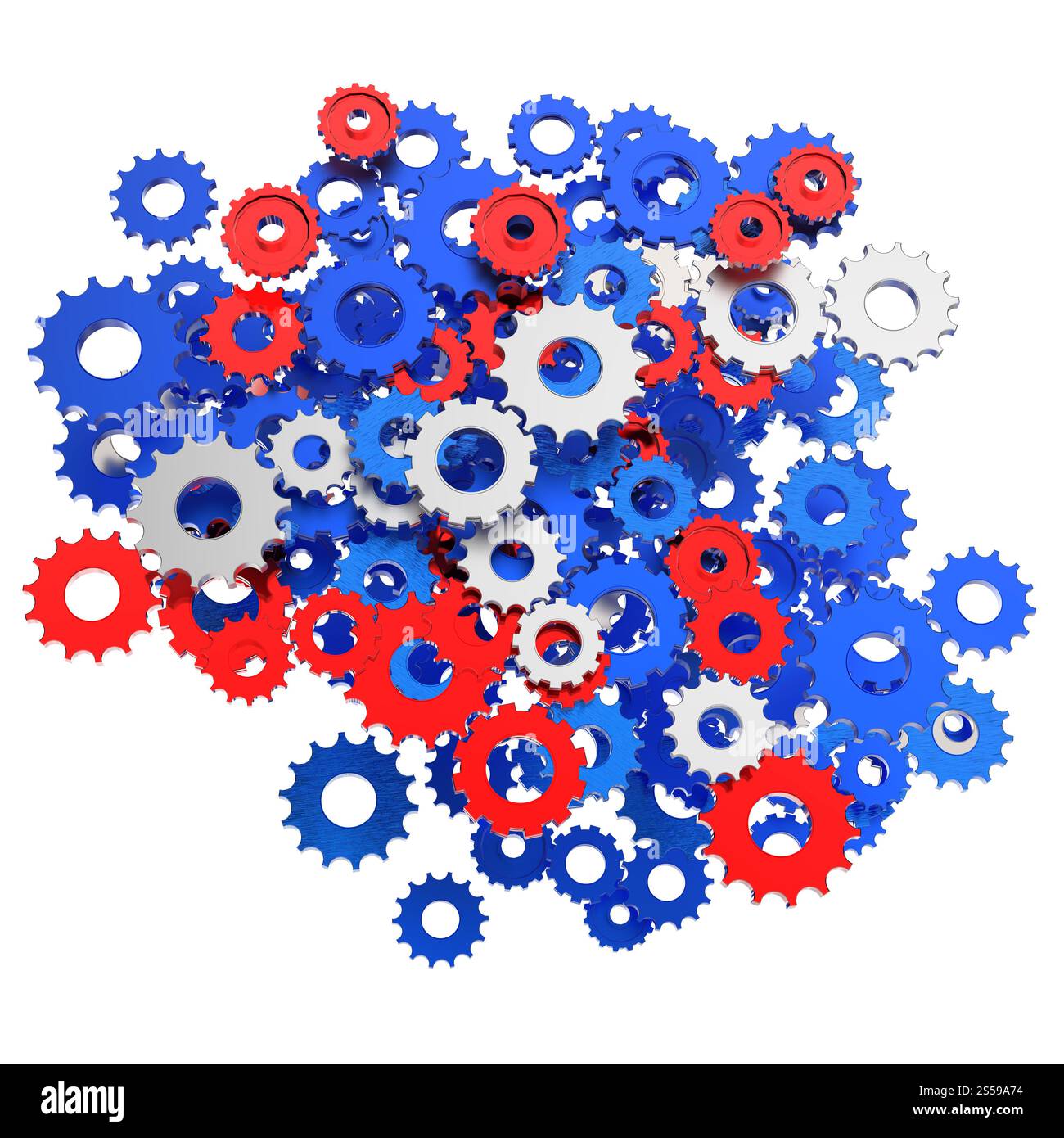 Group people gear cogwheel hi-res stock photography and images - Alamy