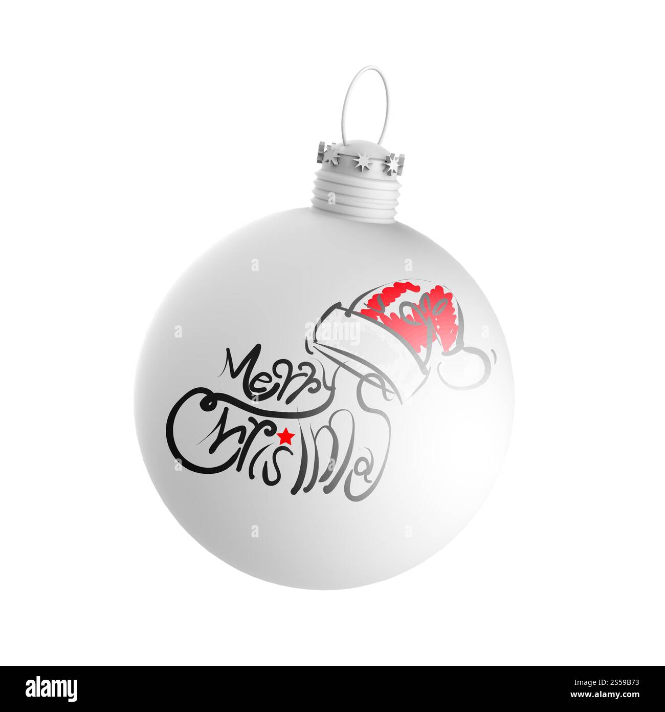 Festive seasonal merry christmas Cut Out Stock Images & Pictures - Alamy