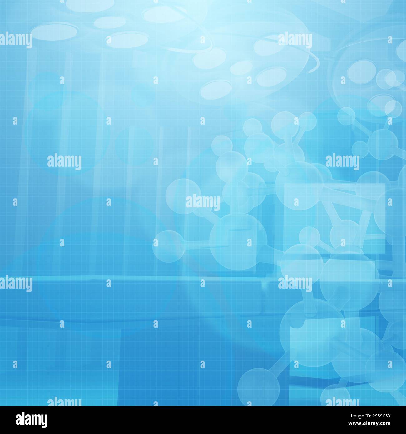 Abstract molecules medical background Stock Photo - Alamy