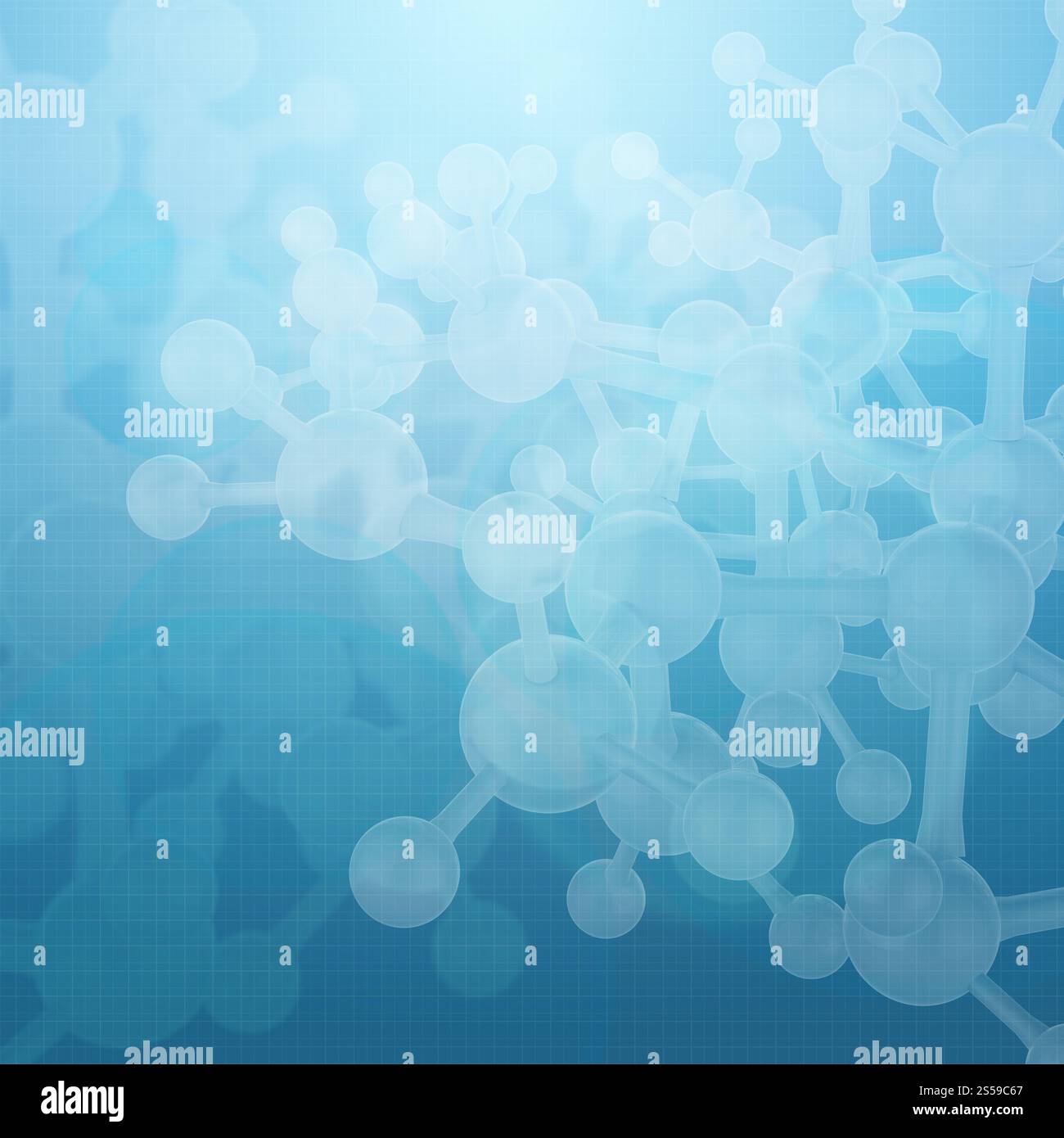 Abstract molecules medical background Stock Photo - Alamy