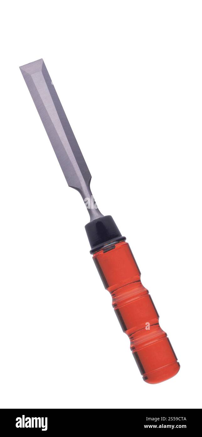 carpenters chisel isolated on white background. carpenters chisel Stock ...