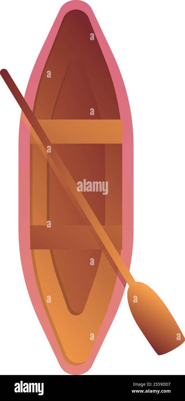 Man paddle on kayak Cut Out Stock Images & Pictures - Alamy