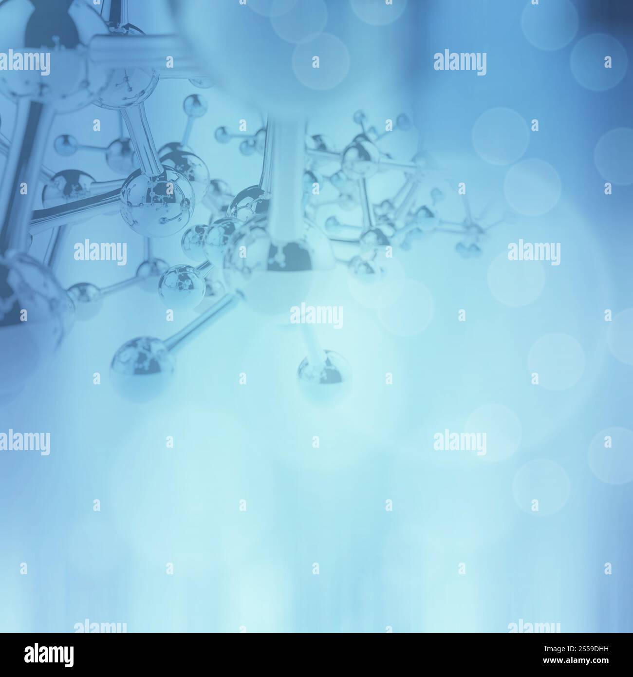 Abstract molecules medical background Stock Photo - Alamy